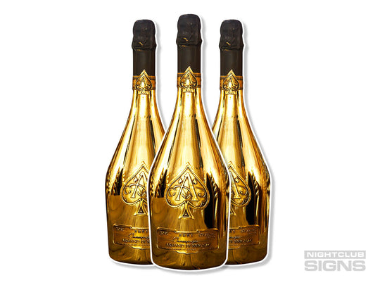 Nightclub Signs | Custom Bottle Service Signs for Nightclubs & Events